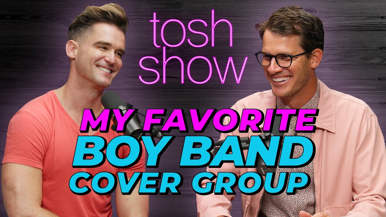 My Favorite Boy Band Cover Group - Travis Nesbitt | Tosh Show - YouTube