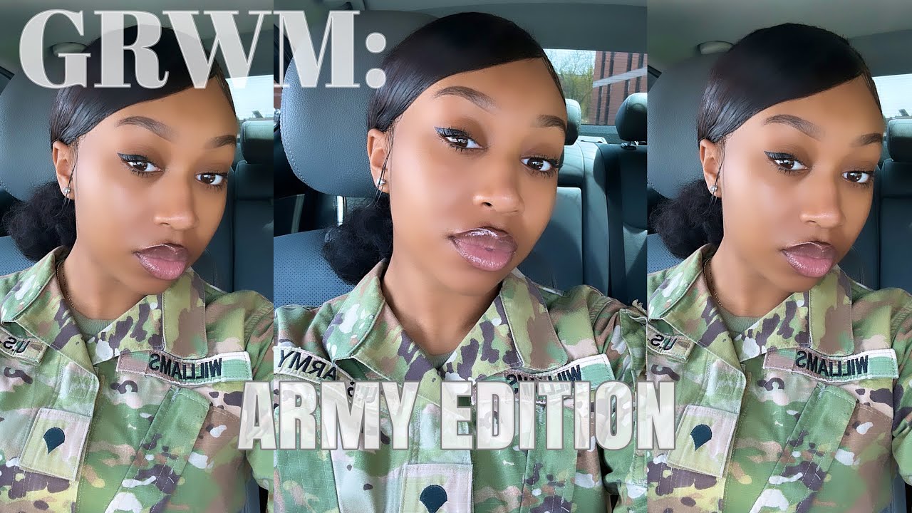 GRWM: ARMY EDITION - YouTube
