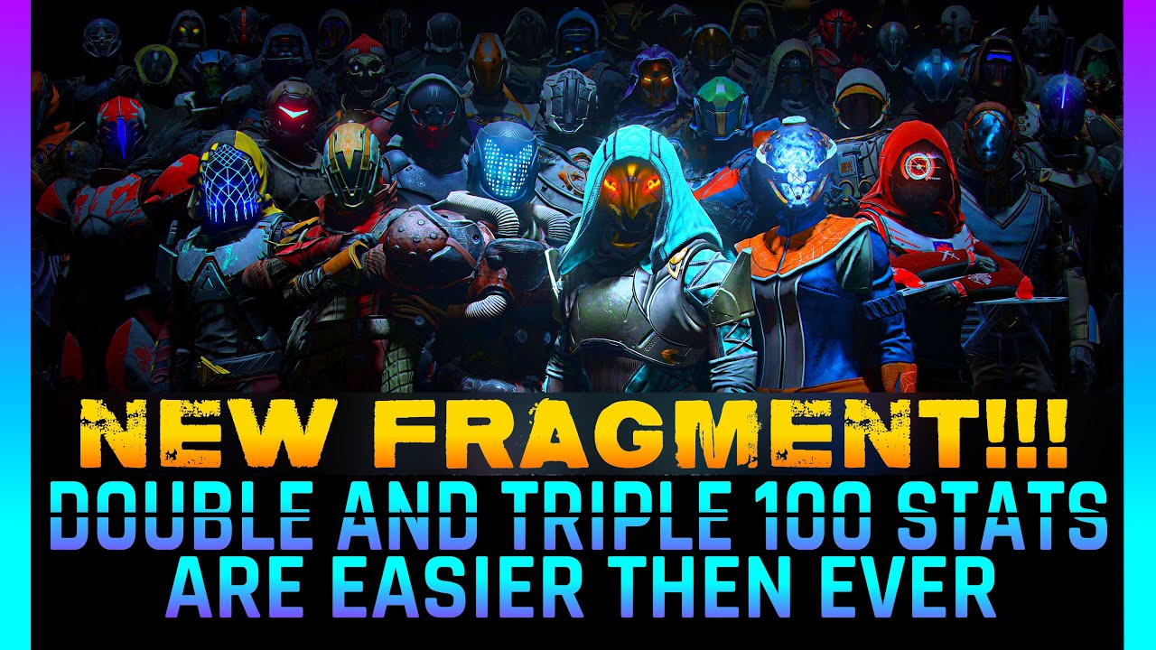 Destiny 2 - DOUBLE & TRIPLE 100 STATS are much easier now | NEW ...