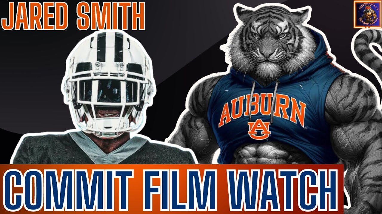 🔥Jared Smith COMMITS To Auburn Football | Auburn Football RECRUITING! - YouTube