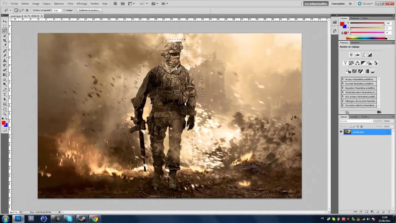 Tuto Photoshop | Comment effacer un elément d'une image | par ...