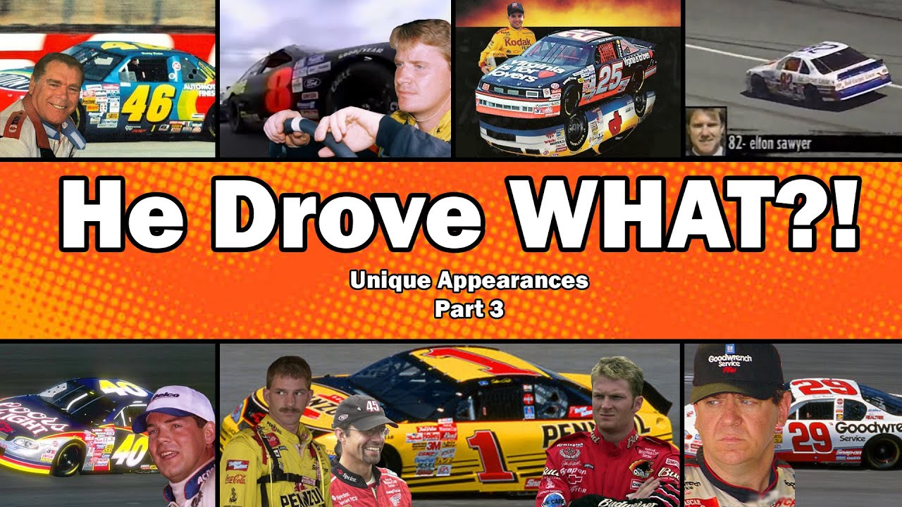 He Drove What?! | Unique NASCAR Driver Appearances Part 3 - YouTube