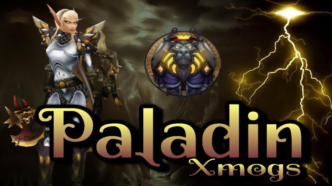 World of Warcraft - Paladin Transmogs - Silver Light Xmog Set - YouTube