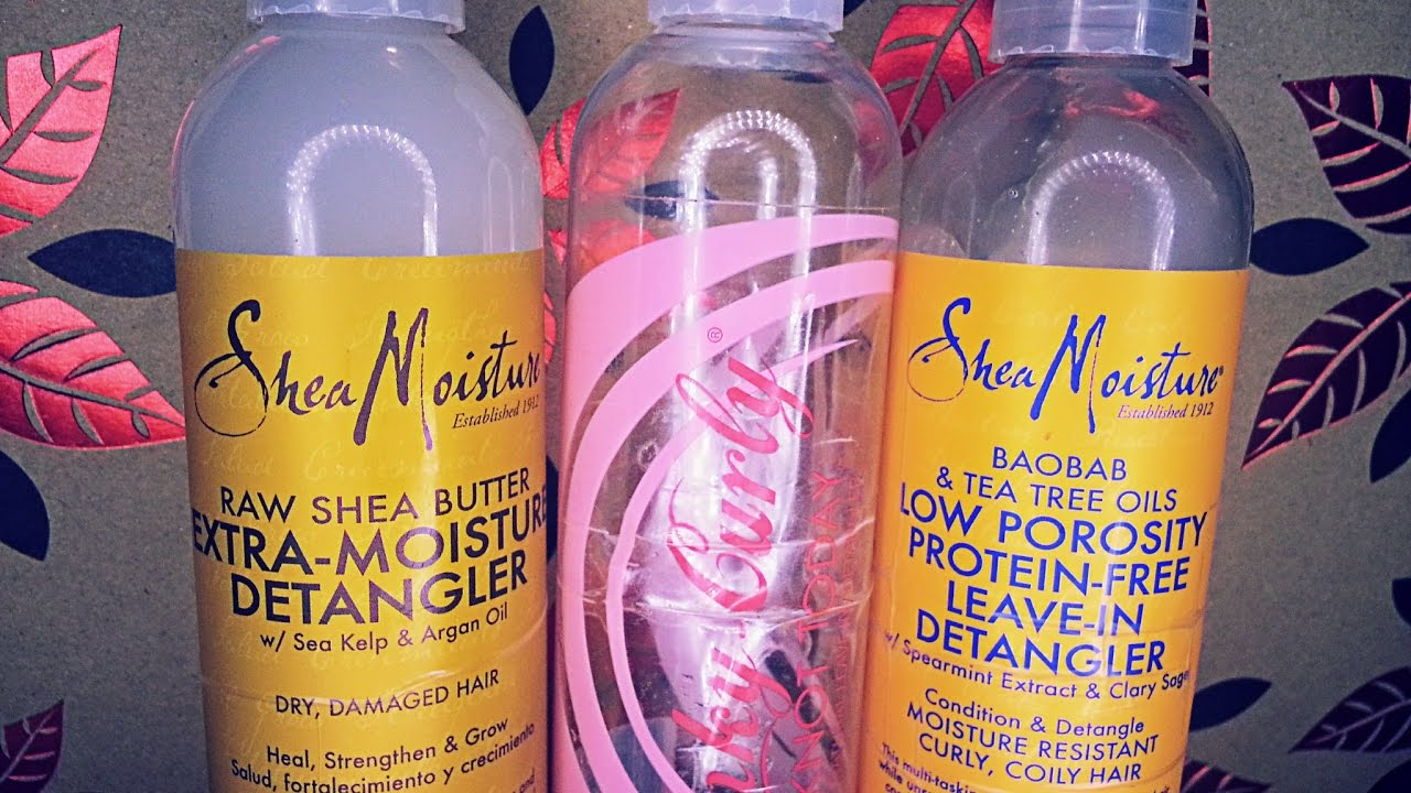 Natural Hair Products l Detanglers - YouTube