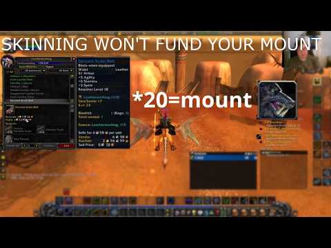Honest Skinning Gold Guide (Level 20-40) – WoW TBC Classic