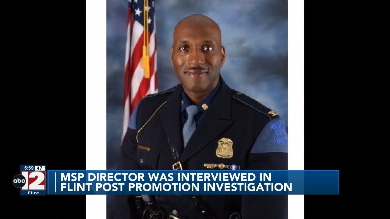 MSP Director Grady was questioned in Flint post promotion probe - YouTube