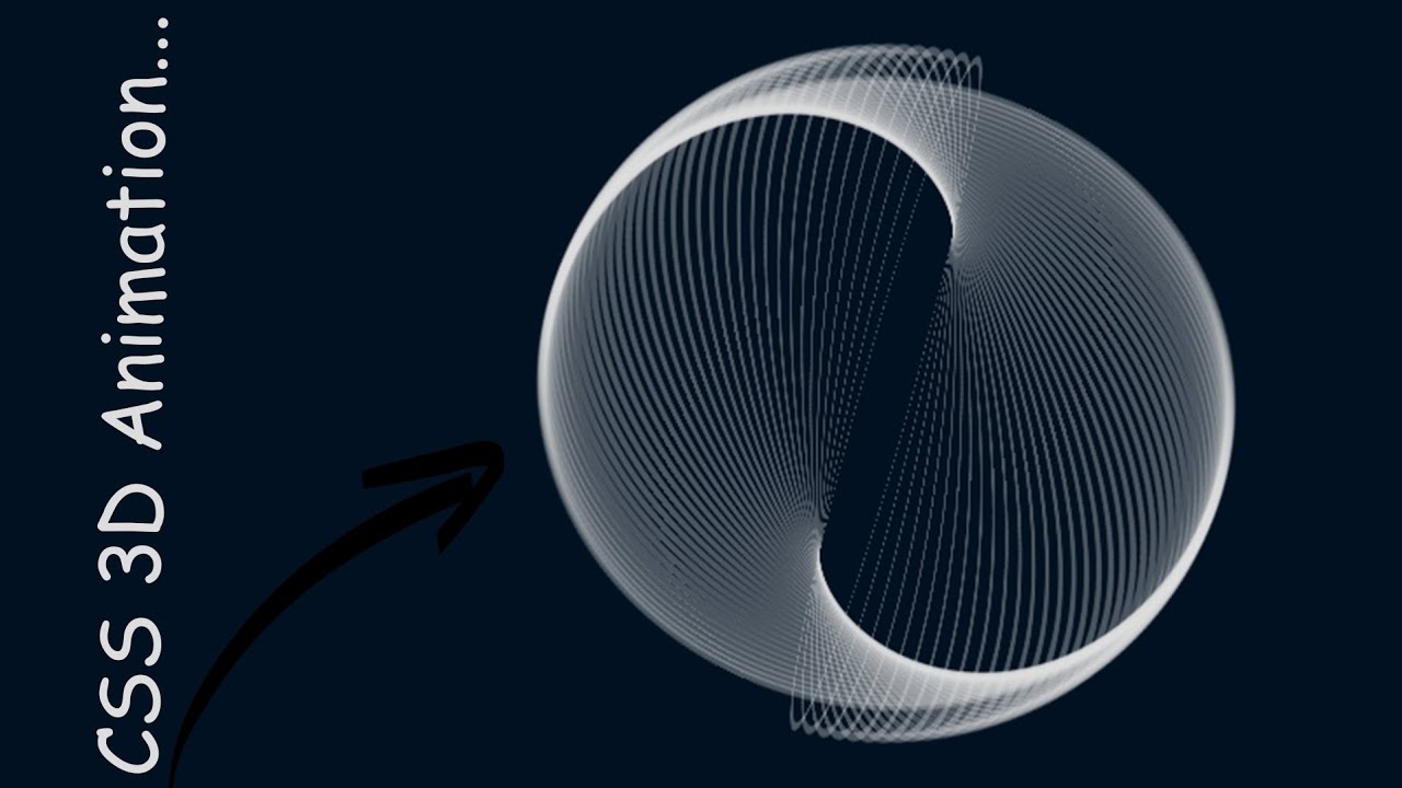3D ANIMATION USING HTML CSS |@pinkweb0 - YouTube