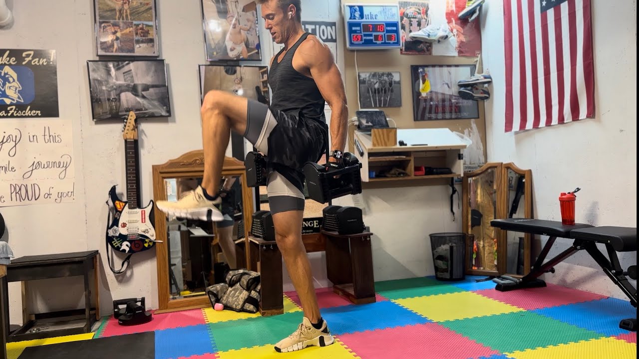 Leg Day! Half lunge explosions. Perfect exercise for any jumping ...