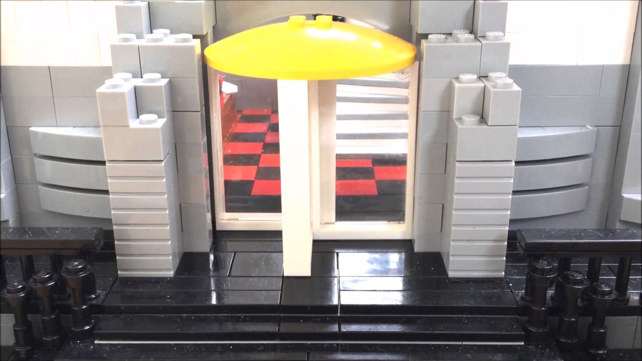 Brick Stuff - Lego Revolving Door - MiniMakes #8 - YouTube