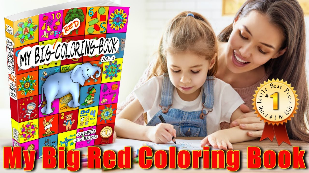 My Big Red Coloring Book - YouTube