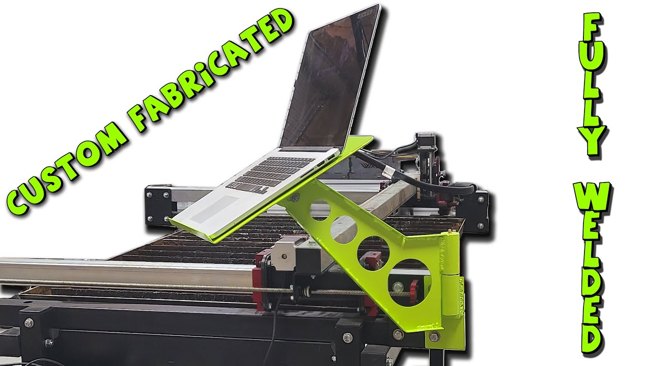 The Coolest Looking Laptop Stand! We built it for our Plasma Table ...