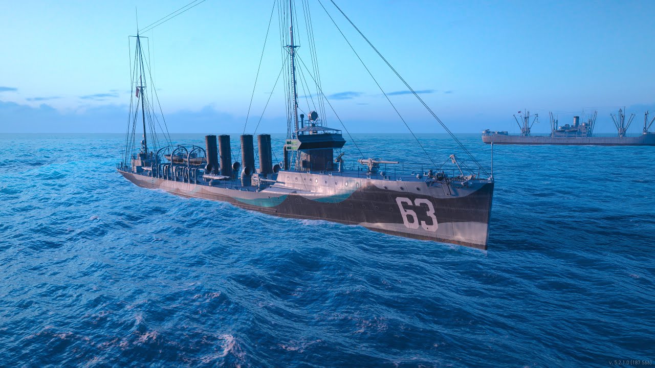 Relaxing Ambience - II U.S.S. Sampson (DD-63) - World of Warships ...