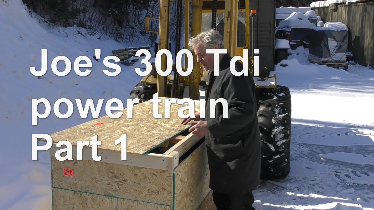 Joe's 300 Tdi power train Part 1 - YouTube