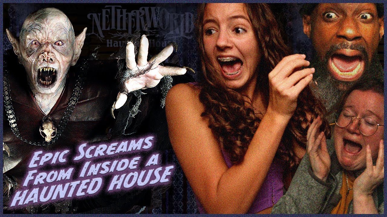 Epic Screams From Inside A Haunted House! - YouTube