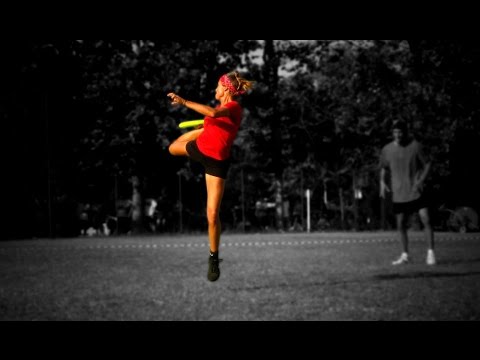 11-time World Freestyle Frisbee Champion Amy Schiller - YouTube
