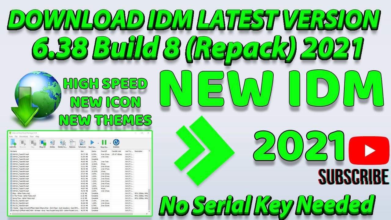 How To Download Registered IDM Full Version - YouTube