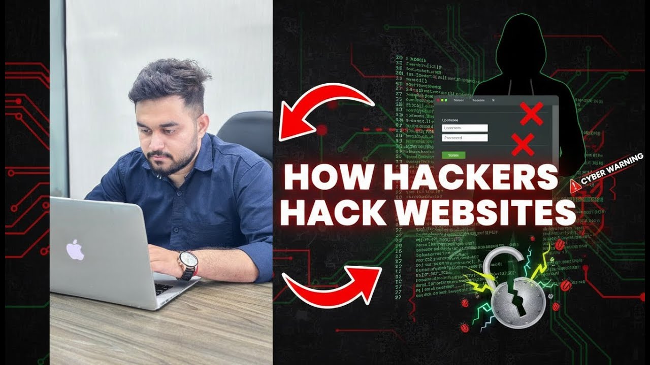 How Hackers Hack Websites in 2025 | Simple Explanation for Beginners ...