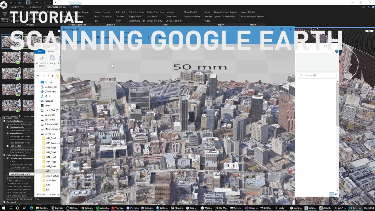 Tutorial: Scanning Google Earth - YouTube