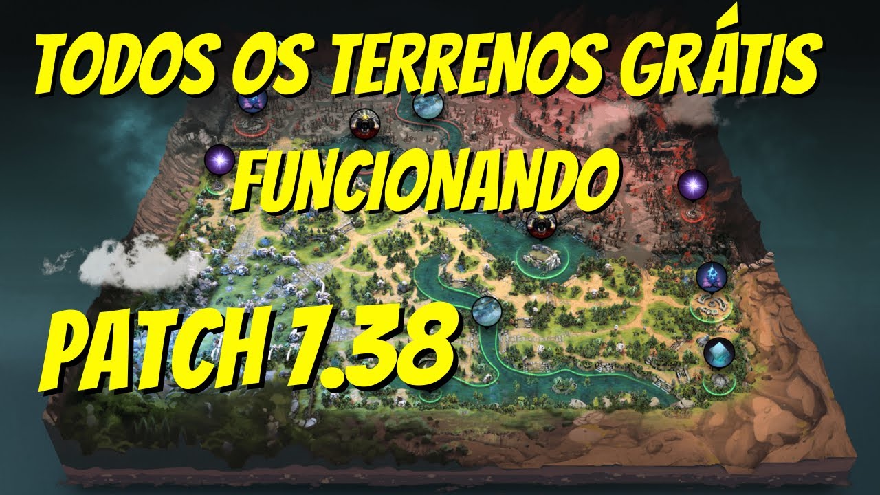 TODOS OS TERRENOS GRÁTIS DOTA 2 PATCH 7.38 (TERRAIN MODS) - YouTube