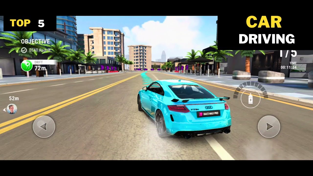 Top 5 Car Driving Games For Android l Best car driving games on android ...