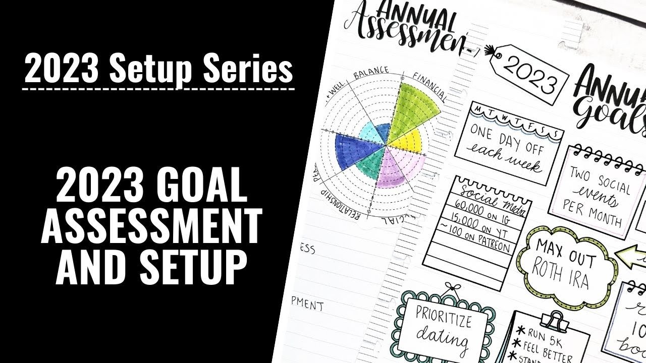 MY 2023 GOALS! ASSESSMENT & GOAL PAGE - YouTube
