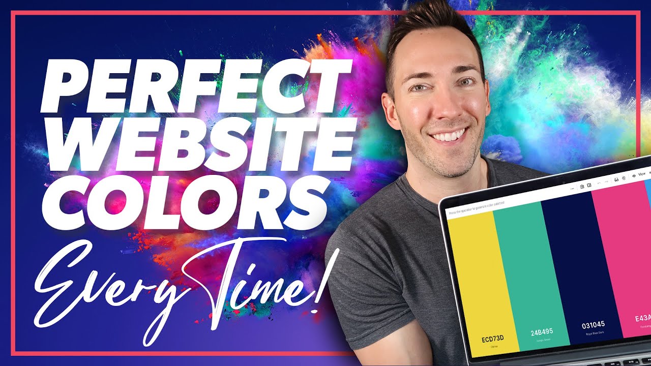 Give Your Website a Perfect Color Scheme, Fast & Easy - YouTube
