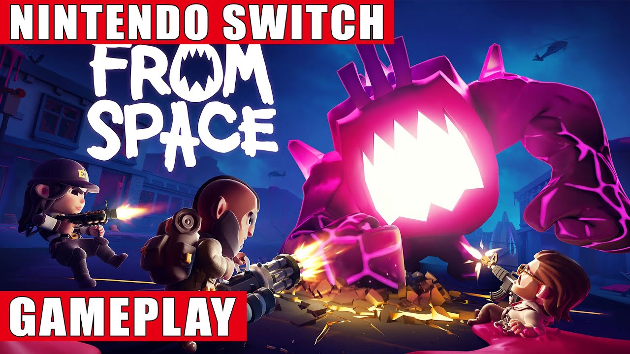 From Space Nintendo Switch Gameplay - YouTube