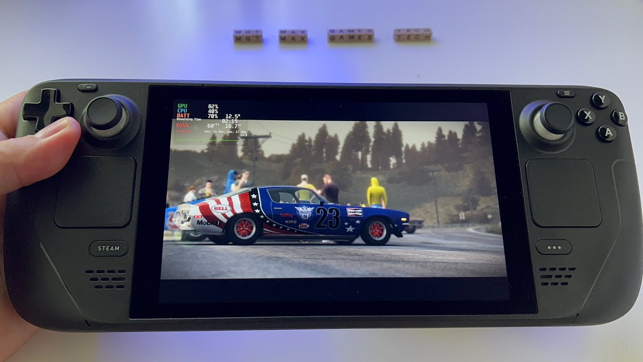 Grid 2 - Steam Deck handheld gameplay - YouTube