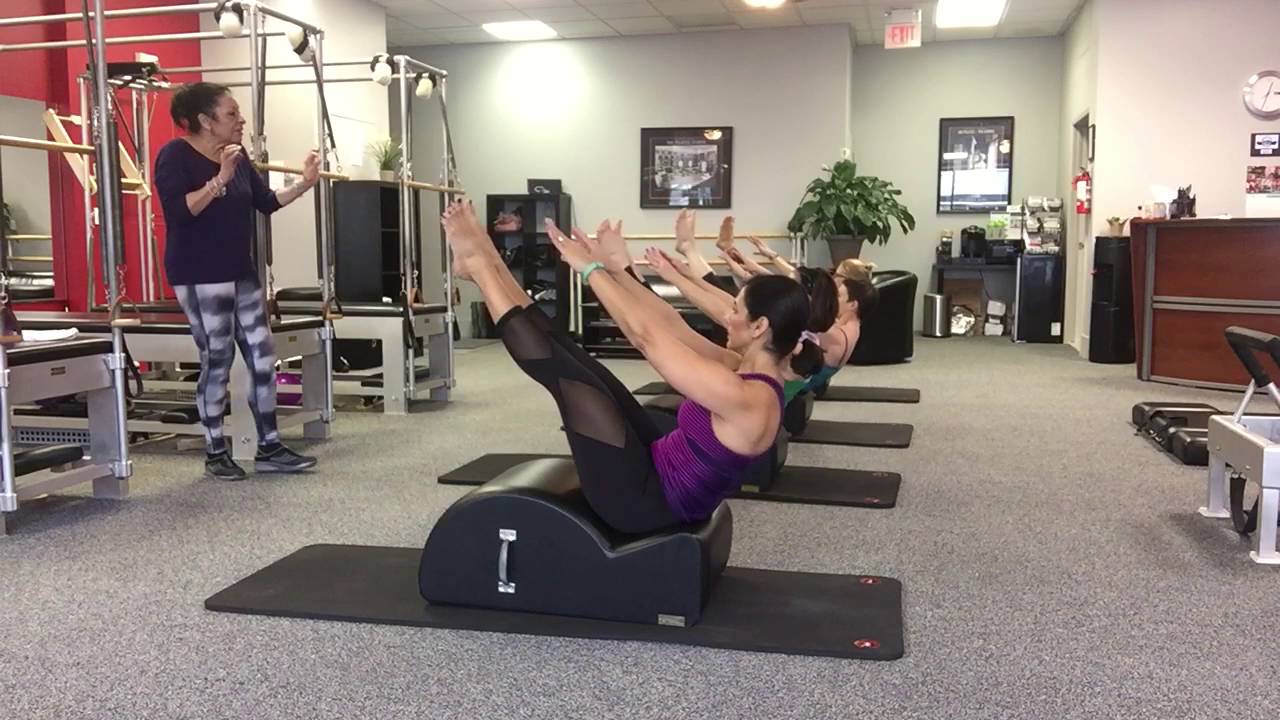 Classical Pilates Spine Corrector - YouTube