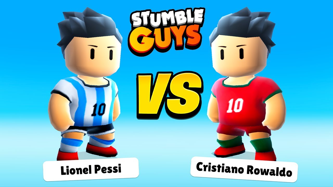 MESSI vs CRISTIANO RONALDO su Stumble Guys! - YouTube