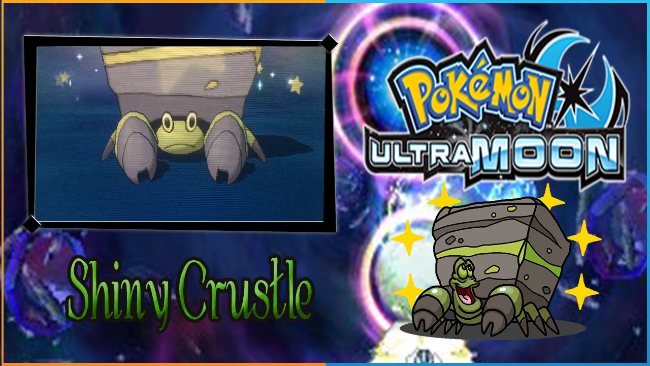 [LIVE] Shiny Crustle in Pokemon Ultra Sun and Ultra Moon - YouTube