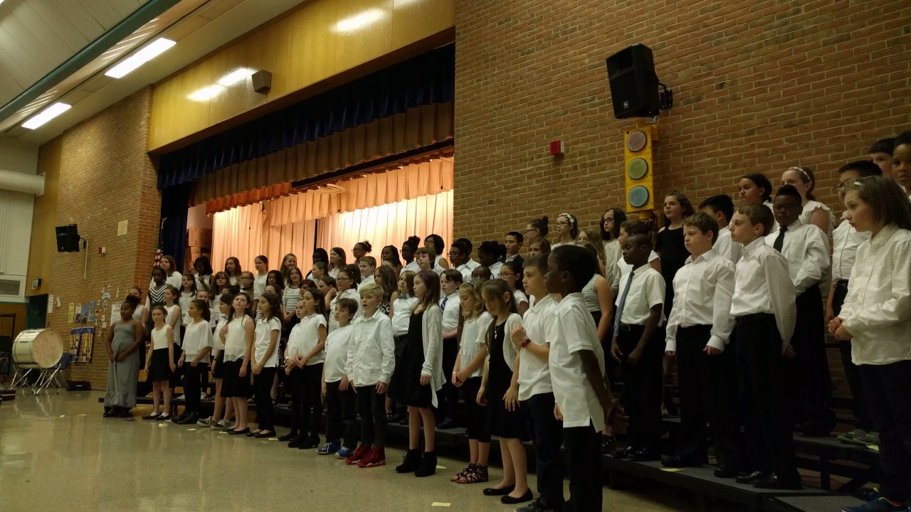 Four Seasons Elementary sings Shalom by Teresa Jennings 4K - YouTube