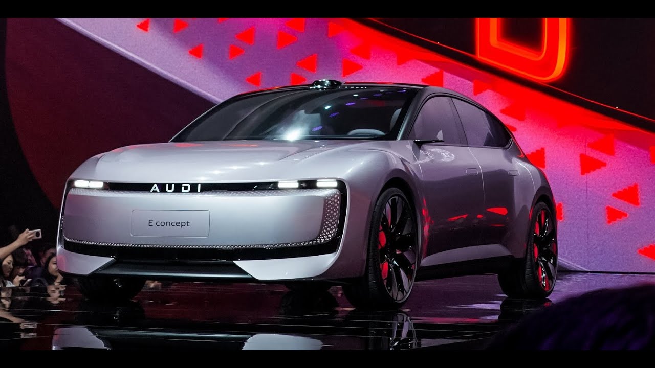 Double debut in Shanghai – AUDI No More Circle Logo on AUDI E concept ...