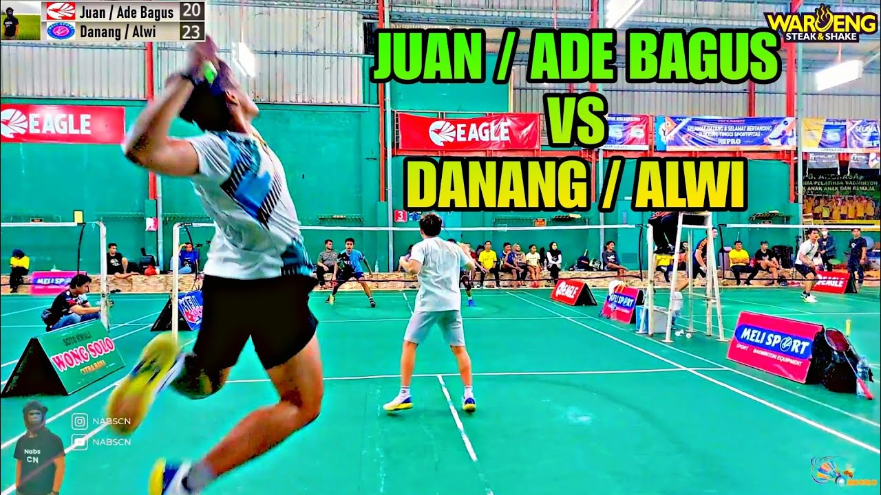 RAJA TARKAM JUAN / ADE BAGUS AKHIRNYA TUMBANG DI TARUNG BEBAS BADMINTON ...