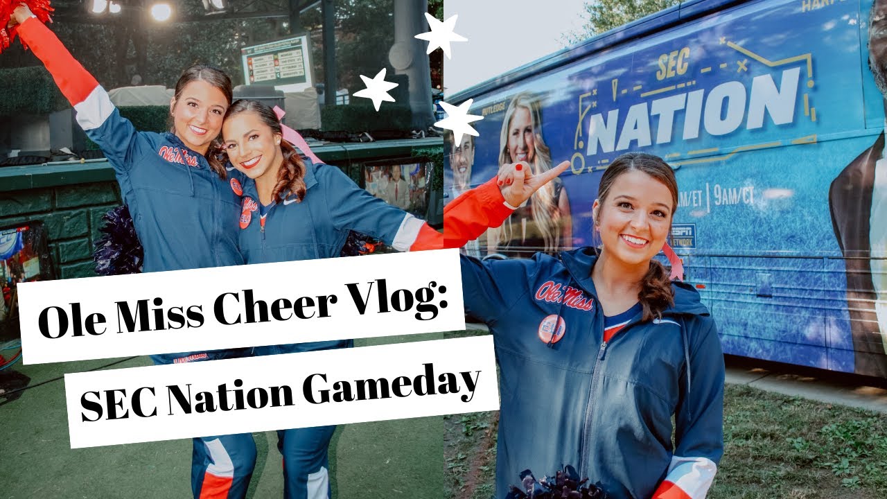 SEC Nation Gameday VLOG!!! - YouTube