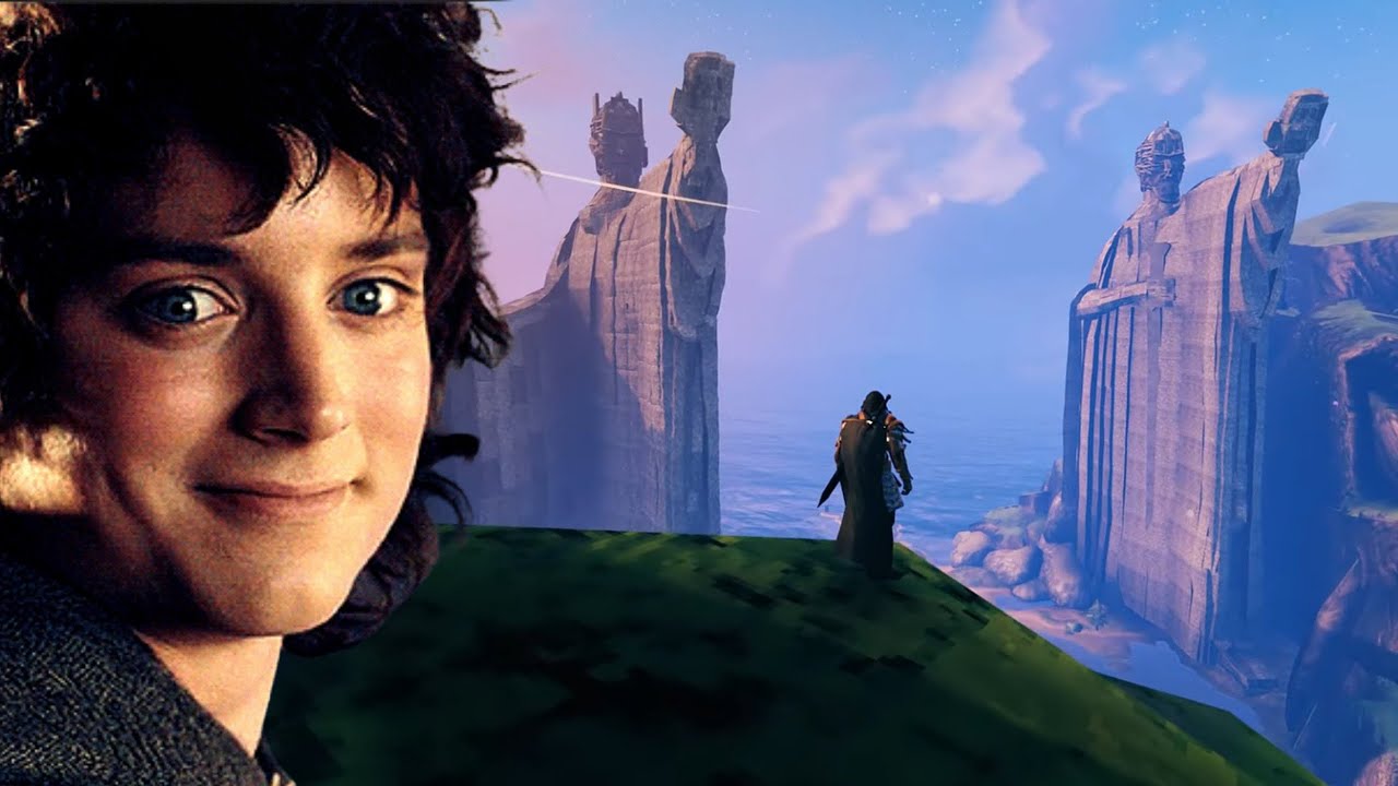 🔴Amazing LORD OF THE RINGS Meets Valheim World Feat. @mrholmestv - YouTube