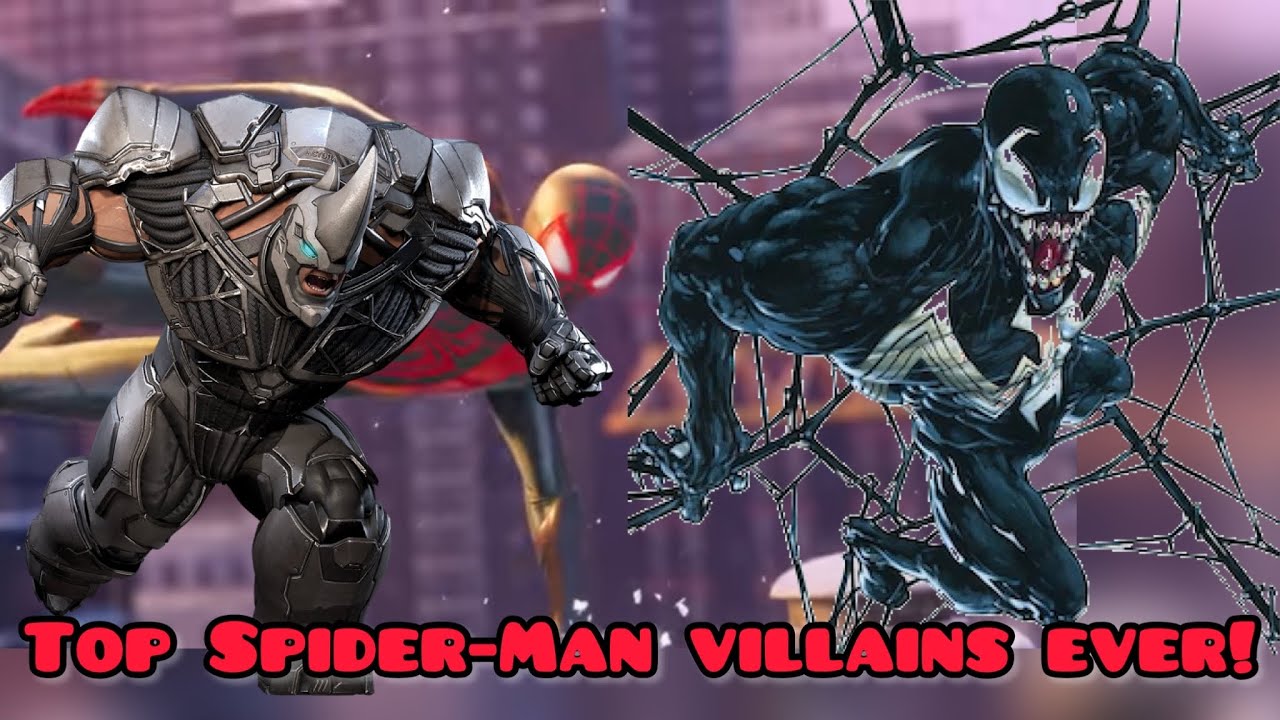 Top 5 Spider-Man Villains of All Time - YouTube