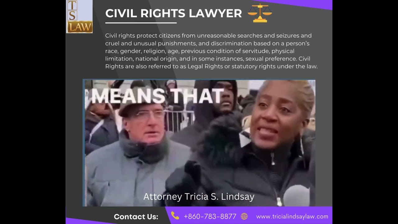 Civil Rights Lawyer Attorney Tricia S. Lindsay - YouTube
