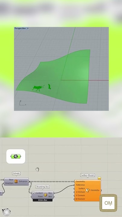 Surface Morph grasshopper rhinoceros tutorial - YouTube