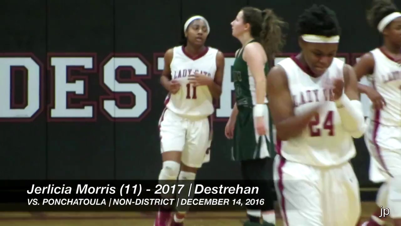 Jerlicia Morris Highlights - Destrehan/Lady Legends 2017 G - YouTube