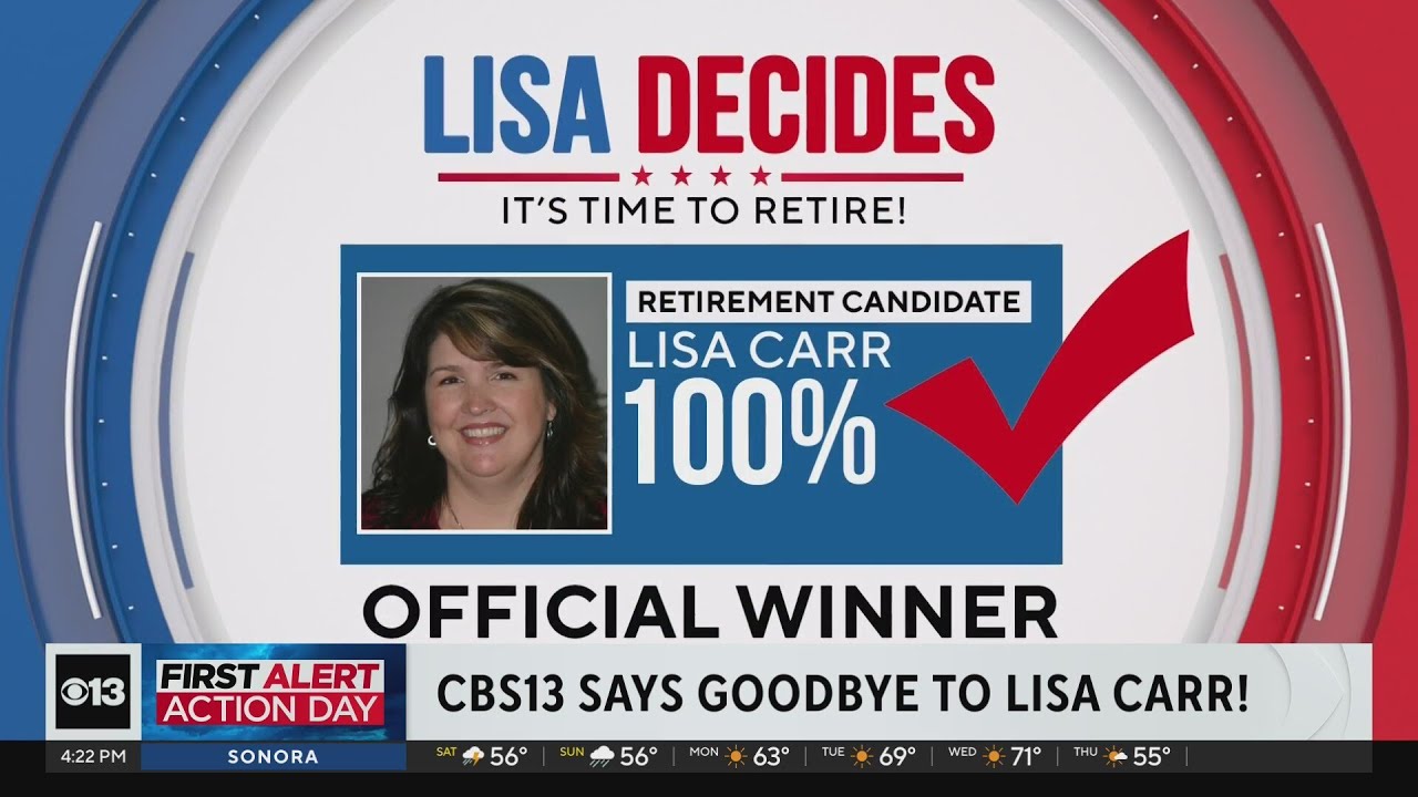 CBS13 says goodbye to Assistant News Director Lisa Carr - YouTube