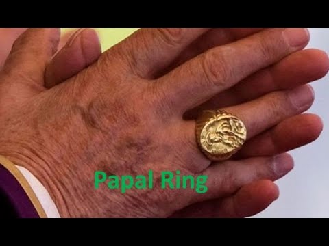 Papal Ring: Catholic Mass Explained (Part 35): - YouTube
