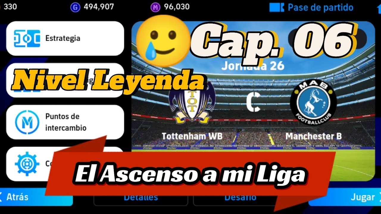 🚨EL ASCENSO A MI LIGA CAP. 06 EN EL MODO DE JUEGO MI LIGA DEL EFOOTBALL ...