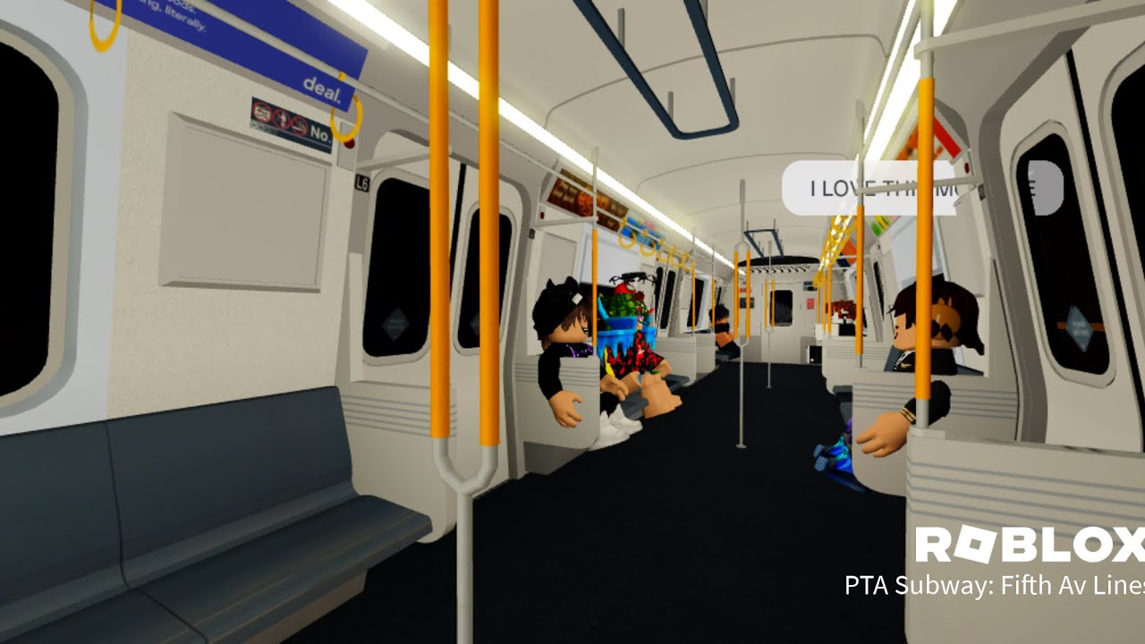 Roblox PTA Subway: Fifth Avenue Lines Admin Run+ Special+ Some full ...