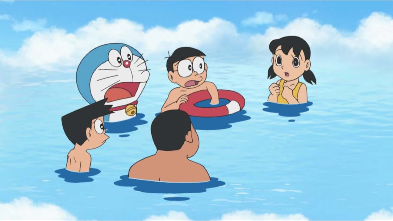 Doraemon Ep.84 Una piscina tra le nuvole/Nobita diventa famoso ...