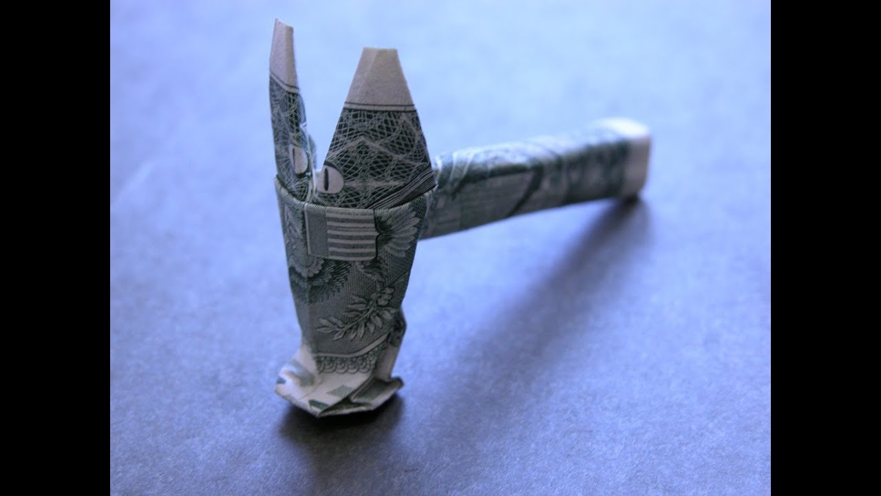 Paper Hammer Origami 2017 - YouTube