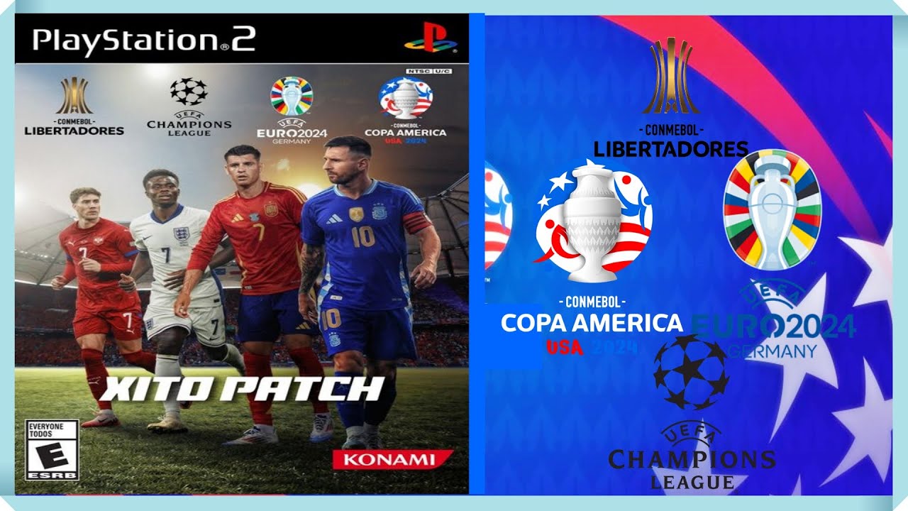 TESTEI O XITO PATCH PARA PS2 TIMES EUROPEU 100% ATUALIZADOS TEM ATE ...