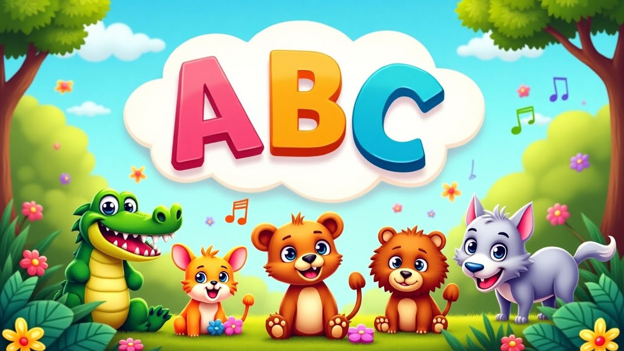 ABC Animal Song for Kids 🐾 | Learn the Alphabet with Fun Animal Friends ...