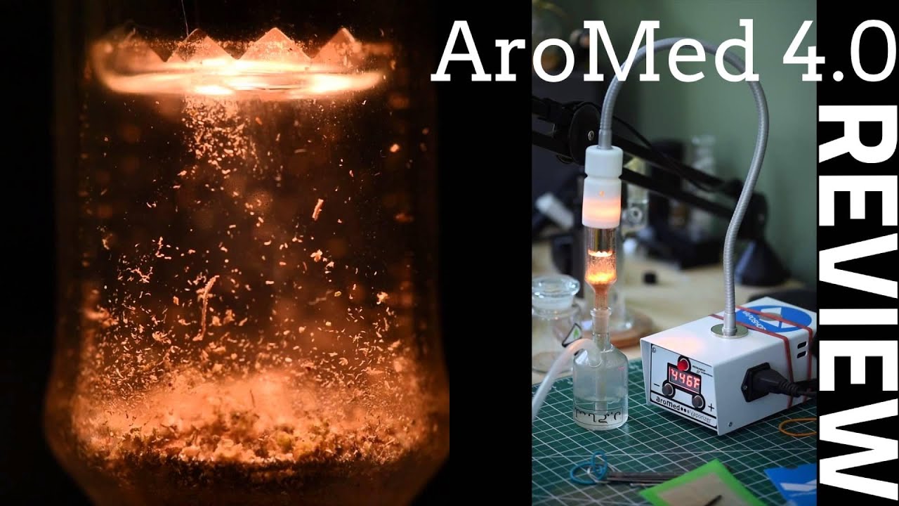 AroMed 4.0 REVIEW & DEMO | Desktop Herb Vaporizer - YouTube