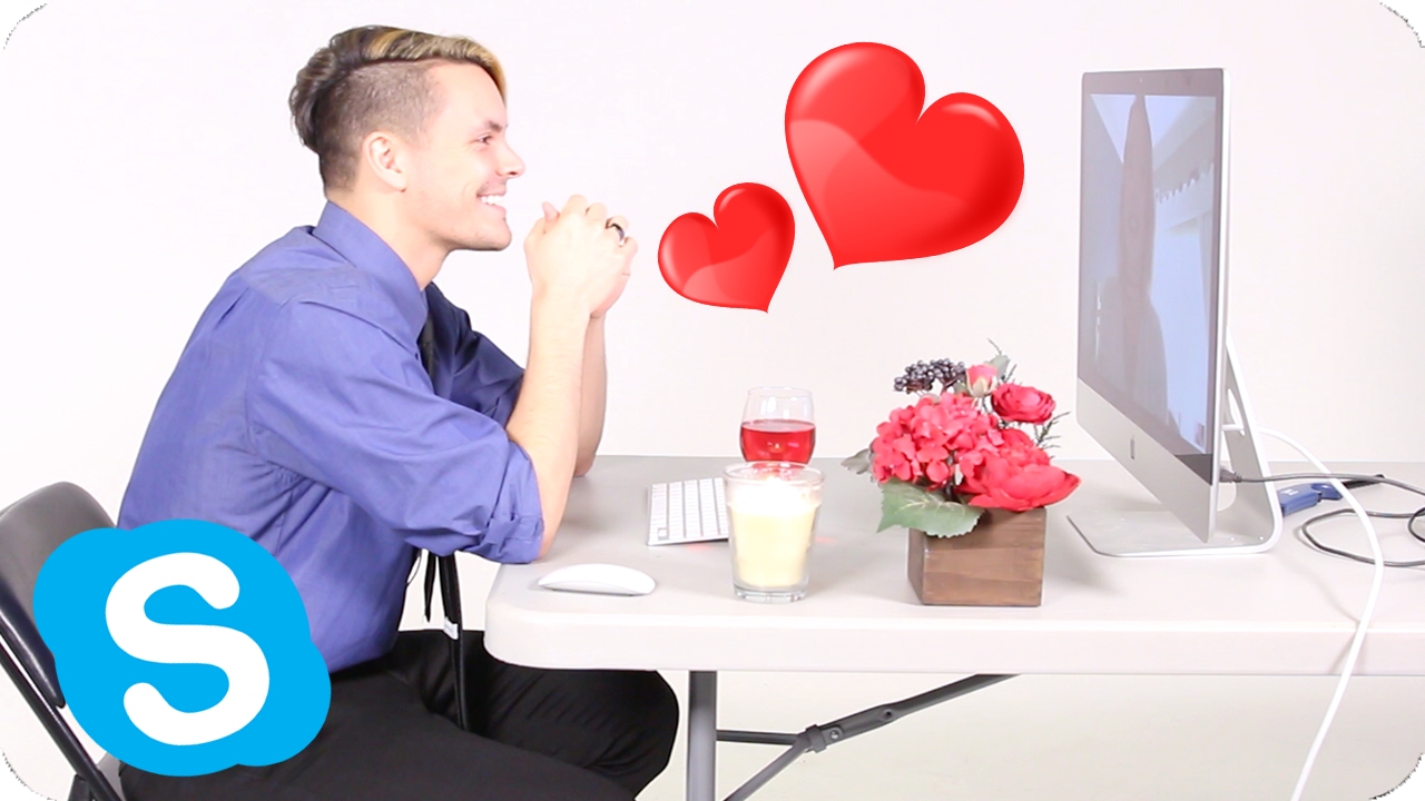 SKYPE DATING MY FANS FOR VALENTINE'S DAY - YouTube